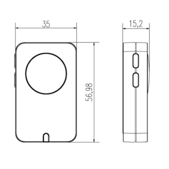 R313A Netvox Door / Gate Open & Close Sensor - Neura